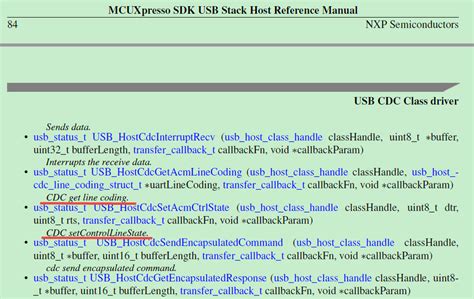 How To Get The Usb Host Cdc Example Working With Ftdi Adapter Nxp Community