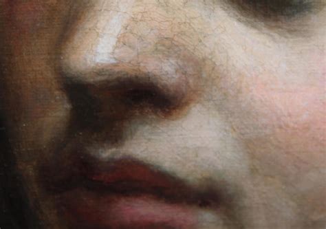Joseph Mordecai Arabian Beauty British Orientalist Exh Art Portrait