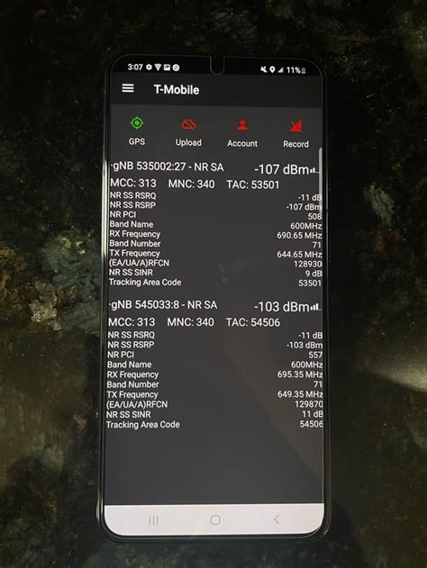 Mapping Dish Wireless Confirmed Working On An S21 With An Unactivated T Mobile R15 Sim Cellmapper