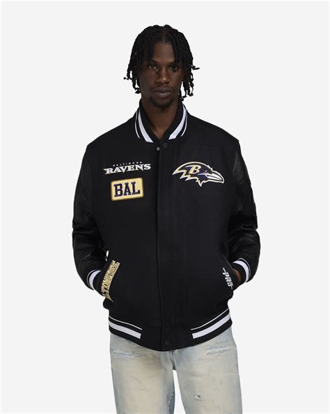 Shop Pro Standard Baltimore Ravens Pro Area Code Varsity Jacket