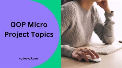 Top 25 Oop Micro Project Topics