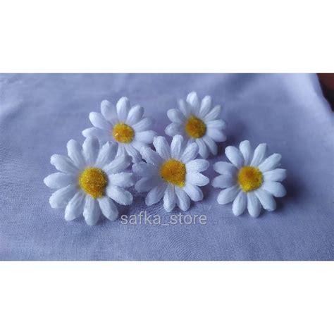 Jual Kelopak Mini Aster Daisy Krisan Putih Shopee Indonesia