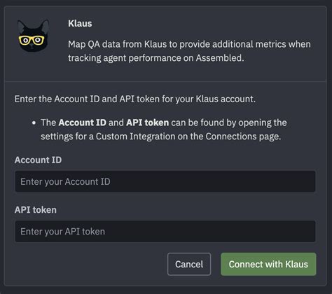 how to connect zendesk qa klaus assembled