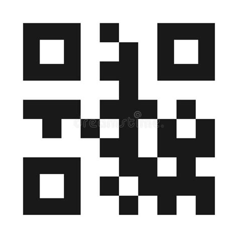 Qr Code Vector Black Color Flat Style Stock Illustration Illustration Of Price Data 376530126