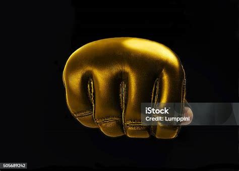 골드 장갑 위한 무술 Mma 공간을 텍스트를 로고 권투 스포츠에 대한 스톡 사진 및 기타 이미지 권투 스포츠 때리기 모션 Istock