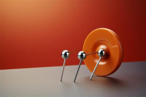 Premium Photo A Pair Of Pins Stuck In To An Orange Object