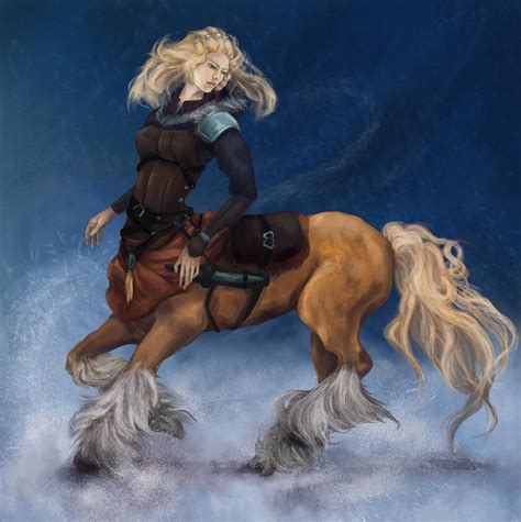 Centaur Girl By Owlet In Chest On Deviantart