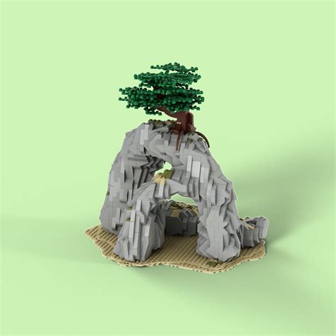 Lego Moc Rock By Xiaowang Rebrickable Build With Lego