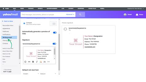 How To Create And Add Email Signature In Outlook Gmail Yahoo Apple Mail