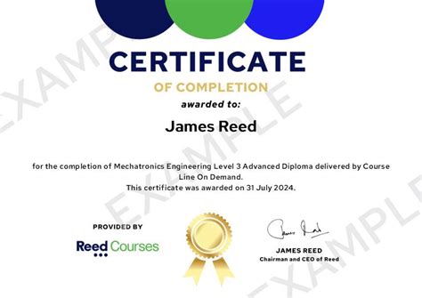 Online Mechatronics Engineering Level 3 Advanced Diploma Course Course Line On Demand Uk