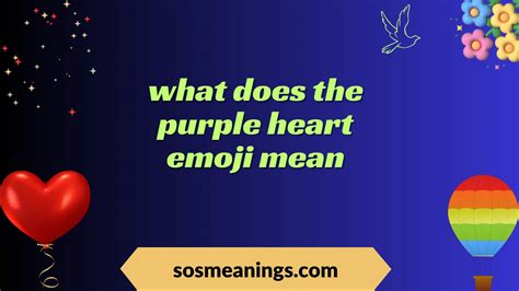 Purple Heart Emoji Meaning What 💜 Really Says In Texts” 2025
