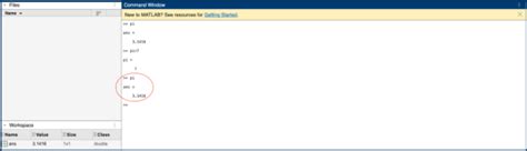 Understanding Different Types Of Constants Pi Tech Tangerine Guide Matlab