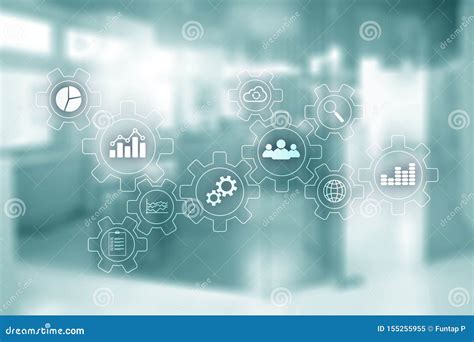 Workflow Automation Development Flow Operation Vector Illustration CartoonDealer