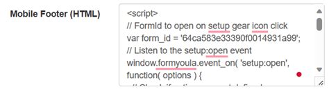 Redirect The User To The Custom Setup Form