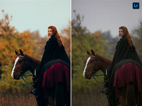 Red Autumn Remix Photoshop Lightroom