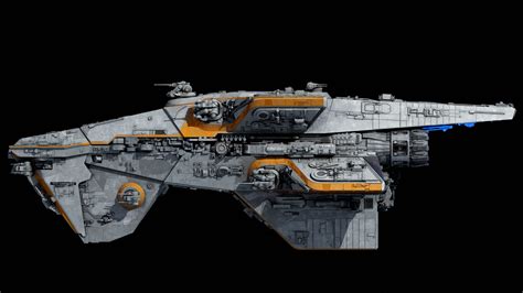 Ansel Hsiao Teroch Class Mandalorian Cruiser