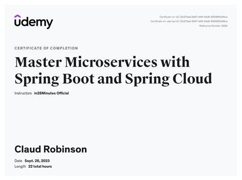 Claud Robinson On Linkedin Udemy Course Completion Certificate