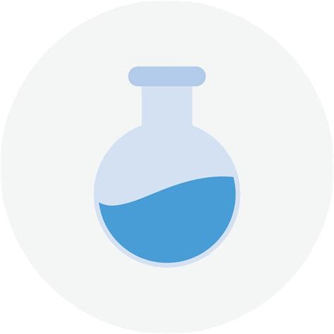 Flask Flat Circle 9915538 Vector Art At Vecteezy