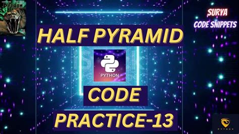 half pyramid coding practice 13 ccbp nxtwave ccbp 4 0 telugu