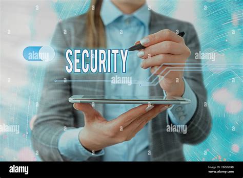 Handwriting Text Writing Security Conceptual Photo Measures Taken To