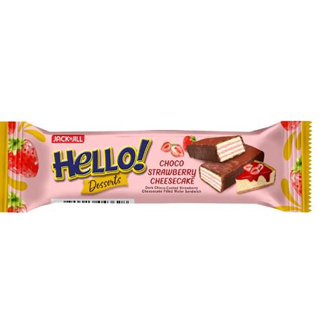 Hello Choco Strawberry Cheescake 148g — Primo Mart