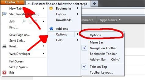 How To Setup Firefox To Save Tabs On Exit And Display Them On Restart Withsteps Com