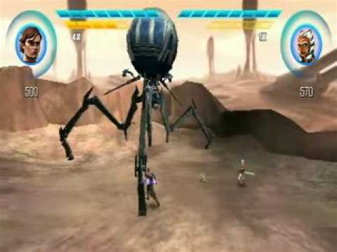 Star Wars The Clone Wars Psp Gameplay Youtube