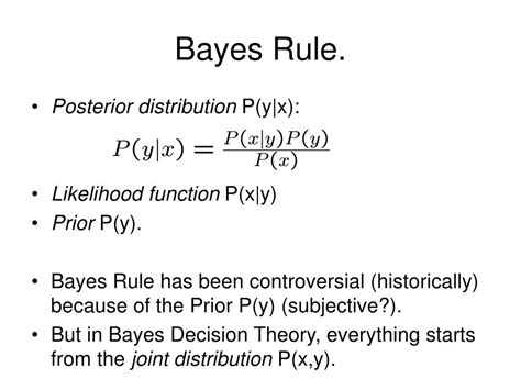 Ppt 2 Bayes Decision Theory Powerpoint Presentation Free Download