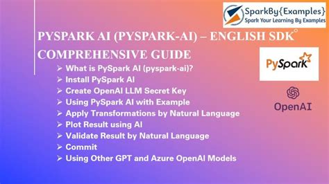 Susanta De On Linkedin Pyspark Ai Pyspark Ai English Sdk Comprehensive Guide