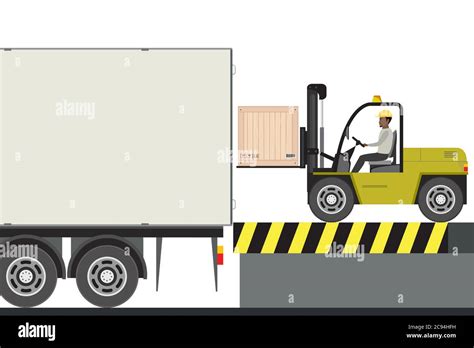 Worker Loading Boxes Icon Vector Vectors Hi Res Stock Photography And Images Alamy