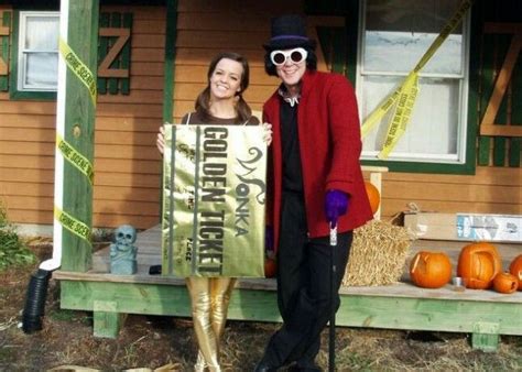 Willy Wonka And Golden Ticket Halloween Costumes 2014 Creative Halloween Costumes Couple