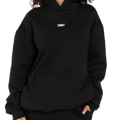 Elite Eleven Classic Hoodie Colour Black Size Depop