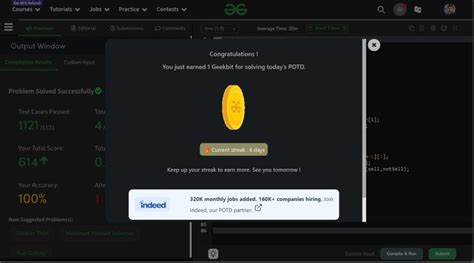 Aryan Singh On Linkedin Gfg 100daysofcodechallenge Drgvishwanathanchallenge Vitbhopal