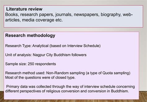 Ph D Presentation PPT