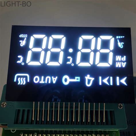 Ultra Bright White 4 Digit 7 Segment Led Display Common Anode For Oven Timer