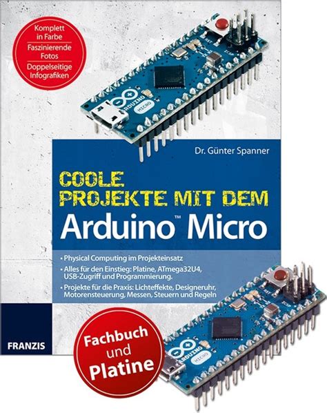 Coole Projekte Mit Dem Arduino Micro Original Arduino Micro Platine