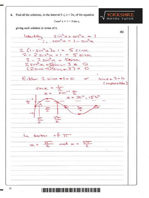 Solving Trig Functions Pdf