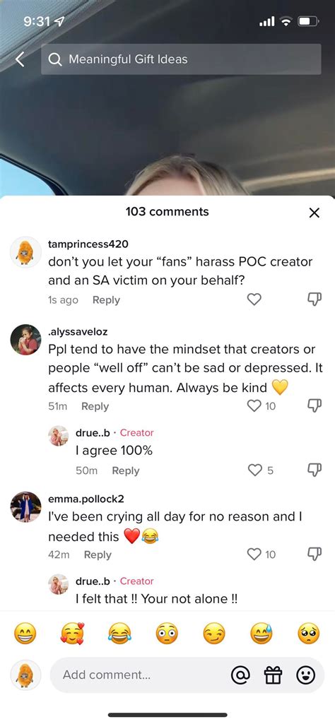 She Deleted My Comment… Block List Must Be Full🤭 R Drueandgabe