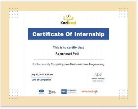 Rajeshwari Patil On Linkedin Kodnest Java Javaprogramming