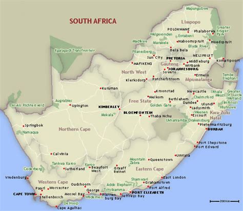 Map Of National Parks In South Africa Map National Parks