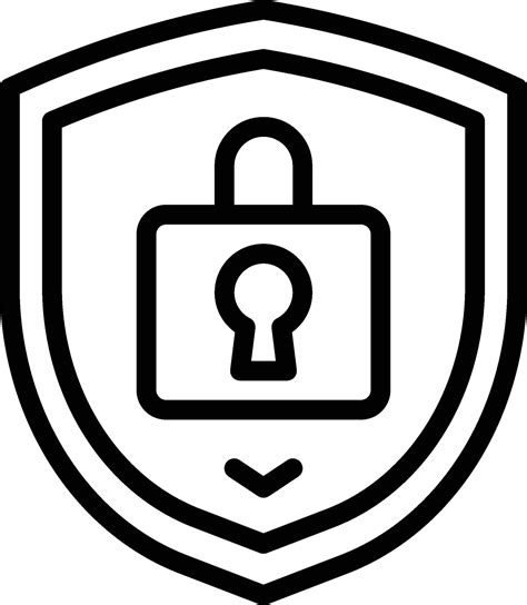 Shield Lock Icon Security Shield Icon 47025742 Vector Art At Vecteezy