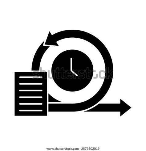 Iteration Cycle Representing Continuous Improvement Stock Vector Royalty Free 2573502019