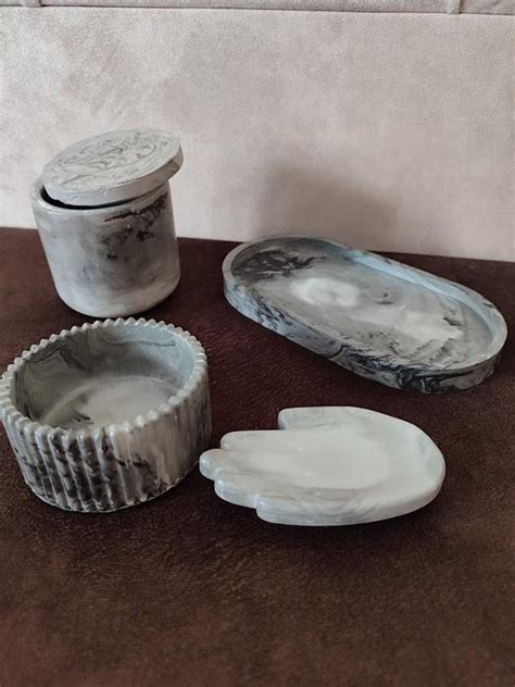 Набір гіпсового кашпо — ціна 220 грн у каталозі Кашпо Купити товари для дому та побуту за