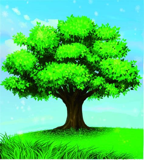 Картинки для детей Деревья 122 рисунков Zamanilka