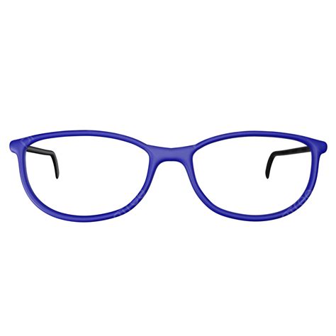 Oblong Frame Clipart Vector Oblong Glasses With Navy Frames Eyewear