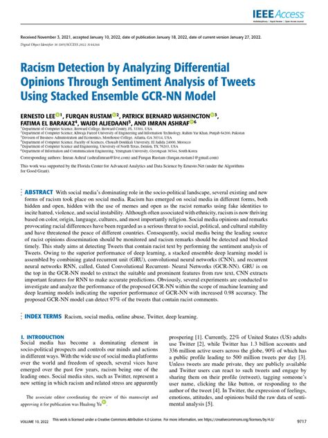 racism detection by analyzing differential opinions through sentiment analysis of tweets using