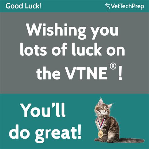 Vettechprep Wishing You Lots Of Luck On The Vtne March 15 April 15 Exam Youll Do Great