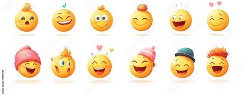 Updated List Of Apple Emojis In Ios Fully Editable Stock