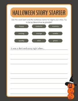 Fall Writing Prompts By Creations By Mrs M TPT