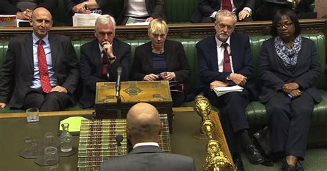 Jeremy Corbyns Entire Front Bench Announced After Labour Leader